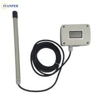 China 4-20mA Duct Mount Humidity Sensor with 0-10V Output Humidity 5-95% 24VDC Power Supply for sale