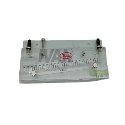 China High Precision DP200 Red Oil Tilt Differential Pressure Gauge for Precise Measurements for sale