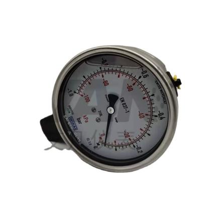 China Accurate Ytn-60 Liquid Filled Pressure Gauge for Industrial Pressure Monitoring for sale