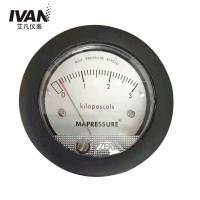 China Monitoring Differential 63mm Manometer Gauge for Micro Air Differential Pressure Meter for sale