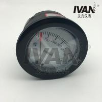 China Monitoring Differential 63mm Manometer Gauge for Micro Air Differential Pressure Meter for sale