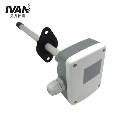 China Versatile Duct Mount Air Velocity Sensor With 4-20Ma Output for Various Environments for sale