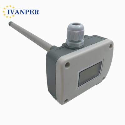 China 14mm Probe Ducted Air Velocity Transducer Wind Speed Sensor for Industrial Efficiency for sale