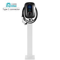 China ZB09 Wallbox EV Charger OCPP 1.6 7kW 11kW 250-480VAC AC Level 2 for sale