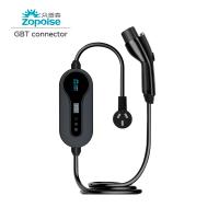 China ZA13 Portable EV Charger 16A 32A 1.3 Inch OLED Display AC EVSE for sale
