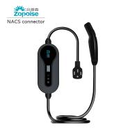 China ZA13 Portable EV Charger 16A 32A 1.3 Inch OLED Display AC EVSE for sale