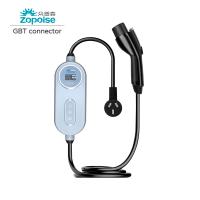China ZA19 Portable EV Charger Type1 1.9 Inch LCD Display 5 Meter Cable 7kW 32A for sale