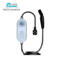 China ZA19 Portable EV Charger Type1 1.9 Inch LCD Display 5 Meter Cable 7kW 32A for sale
