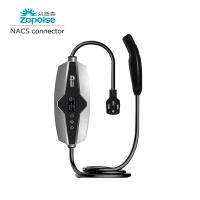 China ZA21 AC EV Charger 7kW 32A IP66 with 1.9 Inch LCD Display WiFi Bluetooth for sale