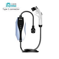 China ZA23 AC EV Charger 16A 32A 40A 1.9 Inch LCD Display Remote O&M Platform IP66 for sale