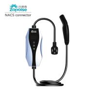 China ZA23 AC EV Charger 16A 32A 40A 1.9 Inch LCD Display Remote O&M Platform IP66 for sale