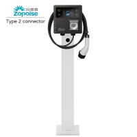 China ZB22 EV Wallbox Charger 7.2kW 32A with 4.3in Screen Real Time Monitoring for sale