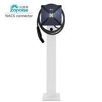 China ZB23 Wallbox EV Charger 22kW AC with 4.3 Inch Screen Real Time Monitoring IP65 for sale