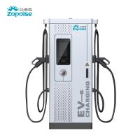China ZPS120E 120kW DC EV Charger Air Cooling IP54 Dual Gun 10.1 Inch Touch Screen for sale