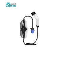 China ZA21 AC EV Charger 7kW 32A IP66 with 1.9 Inch LCD Display WiFi Bluetooth for sale