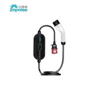 China Portable Electric Vehicle Charger ZA05 7kW 32A with OLED Display and OTA Upgrade for sale