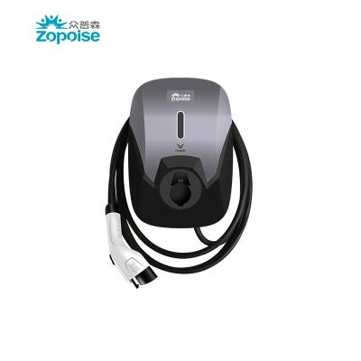 China ZB08 EV Charger 32A 7kW AC220V IP54 Aluminum Housing OCPP 1.6 for sale