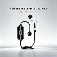 China ZA05 European Edition – Type 2 Portable EV Charger with CE Certification, OLED Display & 4‑Step Adjustable Current for sale