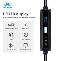 China ZA06 European Edition – Type 2 Portable EV Charger with 22kW 3‑Phase Support, LCD Display & Multi‑Intelligent Protection (CE & TÜV Certified) for sale