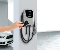 China ZB13 European Edition – Ultra‑Slim Type 2 Wallbox EV Charger with 4.3″ Display, OCPP 1.6, Load Balancing & 22kW 3‑Phase Output (CE & TÜV Certified) for sale
