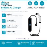China ZA06 US Edition – Portable EV Charger for sale