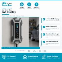 China ZA08 Global Portable EV Charger – Type 1 & Type 2, ETL & CE, Charge Anywhere for sale