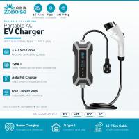 China ZA08 Global Portable EV Charger – Type 1 & Type 2, ETL & CE, Charge Anywhere for sale