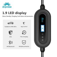 China V2L Discharging Portable EV Charger with 52mm Ultra-Slim Design and Type 1 & Type 2 Connectors for Global Electric Vehicle Charging for sale