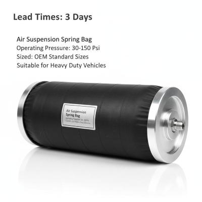China Air Suspension Spring Bag 30-150 Psi OEM Standard Sizes for Heavy Duty Vehicles for sale