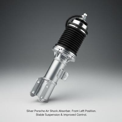China Silver Porsche Air Shock Absorber Front Left 2.5kg Adjustable Damping Force for sale