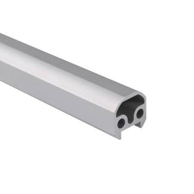China CNC Machined 6063 Aluminum Profile Tube Precision Lathe Turning Part OD 16-80mm for sale