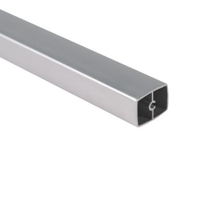 China OEM CNC Machined Aluminum Square Profile 6063 6061 Precision Parts OD 16-80mm for sale