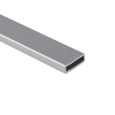 China Oval Shape Aluminium Extrusion Profile 6063 Anodised Aluminum Tube OD 16-80mm for sale