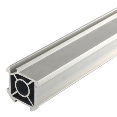 China OEM ODM Anodized Aluminum Pipe 6063 6061 V Slot Extrusion OD 16-80mm for sale