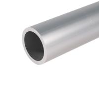 China Decorative Seamless Aluminum Tube Anodised Extrusion Pipe OD 16-80mm A6063 for sale