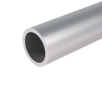 China Decorative Seamless Aluminum Tube Anodised Extrusion Pipe OD 16-80mm A6063 for sale
