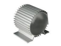 China 6063 Anodized Round Aluminum Heat Sink Profile for LED 16-80mm OD for sale