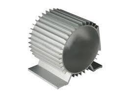 China 6063 Anodized Round Aluminum Heat Sink Profile for LED 16-80mm OD for sale