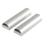 China 6063 Aluminum Extrusion Profile 6000 Series OD 16-80mm Precision Industrial Track for sale