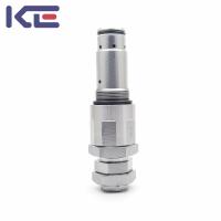 China Stainless Steel Hyd Pressure Relief Valve PC200-5 Excavator Hydraulic Pump Parts for sale