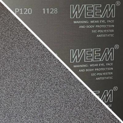 China Custom Silicon Carbide Sanding Belts P40-P220 Grit, 1828-3300mm Width for Industrial Panel Finishing for sale