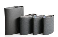 China WEEM Silicon Carbide Sanding Belts 75mm-508mm Width Custom Sizes Resin Over Resin Bond P36-P180 Grit for sale