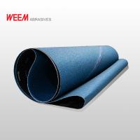 China WEEM 3126 Zirconia Alumina Sanding Belt for Chipboard - 1380mm Wide with Anti-Static Treatment for sale