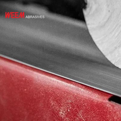 China WEEM 1128 Silicon Carbide Polyester Cloth Wide Sanding Belt 1828-3300mm for Wood Panels for sale