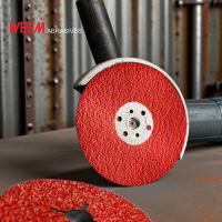 China WEEM 6216 Ceramic Alumina Resin Fiber Jumbo Roll 1600mm Width for CA Fiber Disc Converting - P24 to P120 Grit for sale