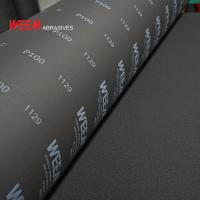 China WEEM 1129 Silicon Carbide Segmented Sanding Belt 1828-3300mm Width for MDF Panel Sanding for sale