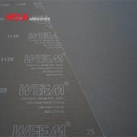 China WEEM 1128 Silicon Carbide Sanding Belts Grit 100 1828-3300mm Width for Panel Industrial for sale