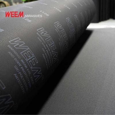China Custom Silicon Carbide Sanding Belts P40-P220 Grit, 1828-3300mm Width for Wood Panel Finishing for sale
