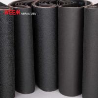 China WEEM 1126-11 Silicon Carbide Sanding Belts 200mm x 750mm with Waterproof Polyester Backing - Grit P24 to P180 for sale
