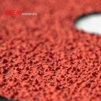 China WEEM 6216 Ceramic Alumina Fiber Disc with Fluoride Coating - 0.8mm Backing, 1600mm Width, P24-P120 Grit Range for sale